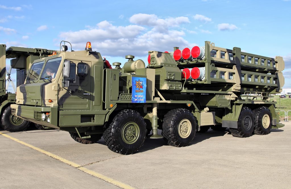 S-350 Missile System Delivered to Russian Troops - Defense Security Monitor